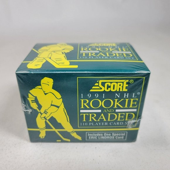 Toys | 1991 Score Nhl Rookie And Traded 11 Player Card Set New Factory Sealed Lindros | Poshmark